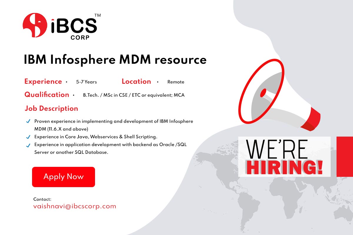 IBM Infosphere MDM-Ressource | ibcscorp.com