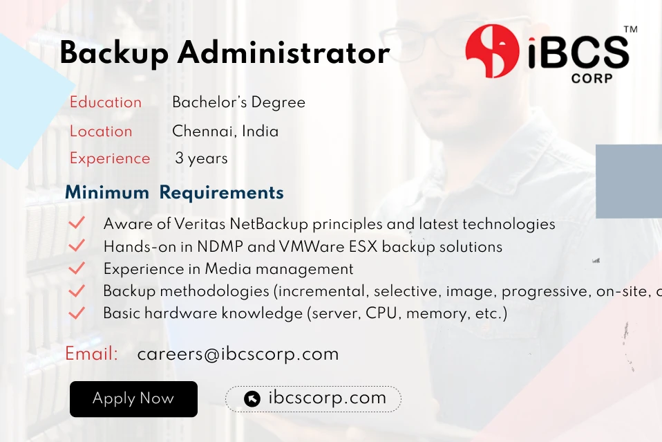 Backup Administrator