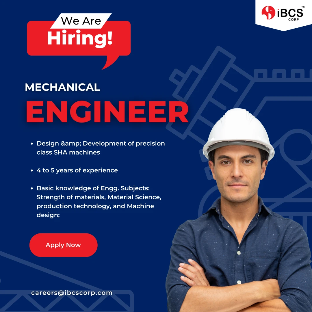 MECAHNICAL ENGINEER - E4 | ibcscorp.com